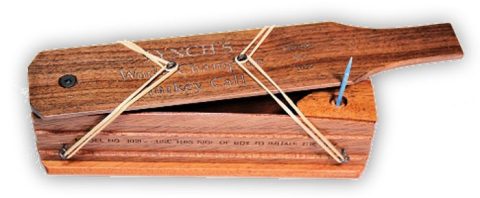 Lynch 'World Champion' Mahogany & Walnut Box - Midwest Turkey Call Supply